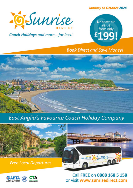 SunriseDirect Coach Holidays Brochure 2024 - Page 1 - Created with ...