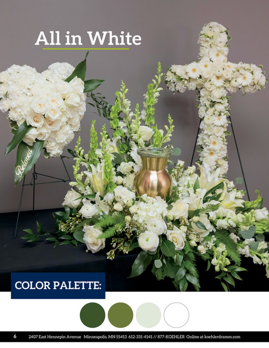 Koehler & Dramm Wholesale Florist - Celebration of Life - Page 6-7 - Created with Publitas.com