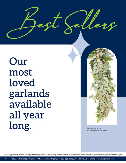 Koehler & Dramm Wholesale Florist - Everyday Catalog - Page 10-11 - Created with Publitas.com