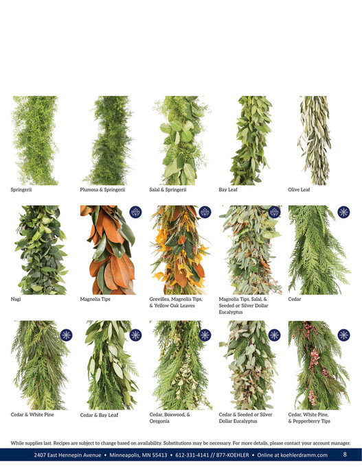 Koehler & Dramm Wholesale Florist - Everyday Catalog - Page 8-9 - Created with Publitas.com