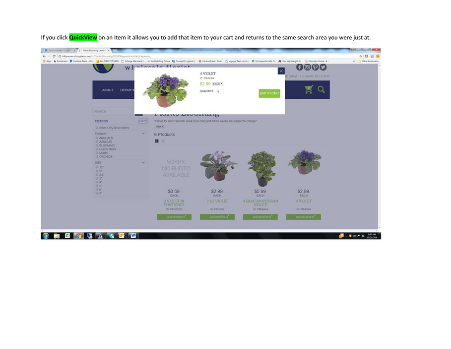 Koehler & Dramm Wholesale Florist - K&D E-Commerce Tutorial - Page 7 - Created with Publitas.com