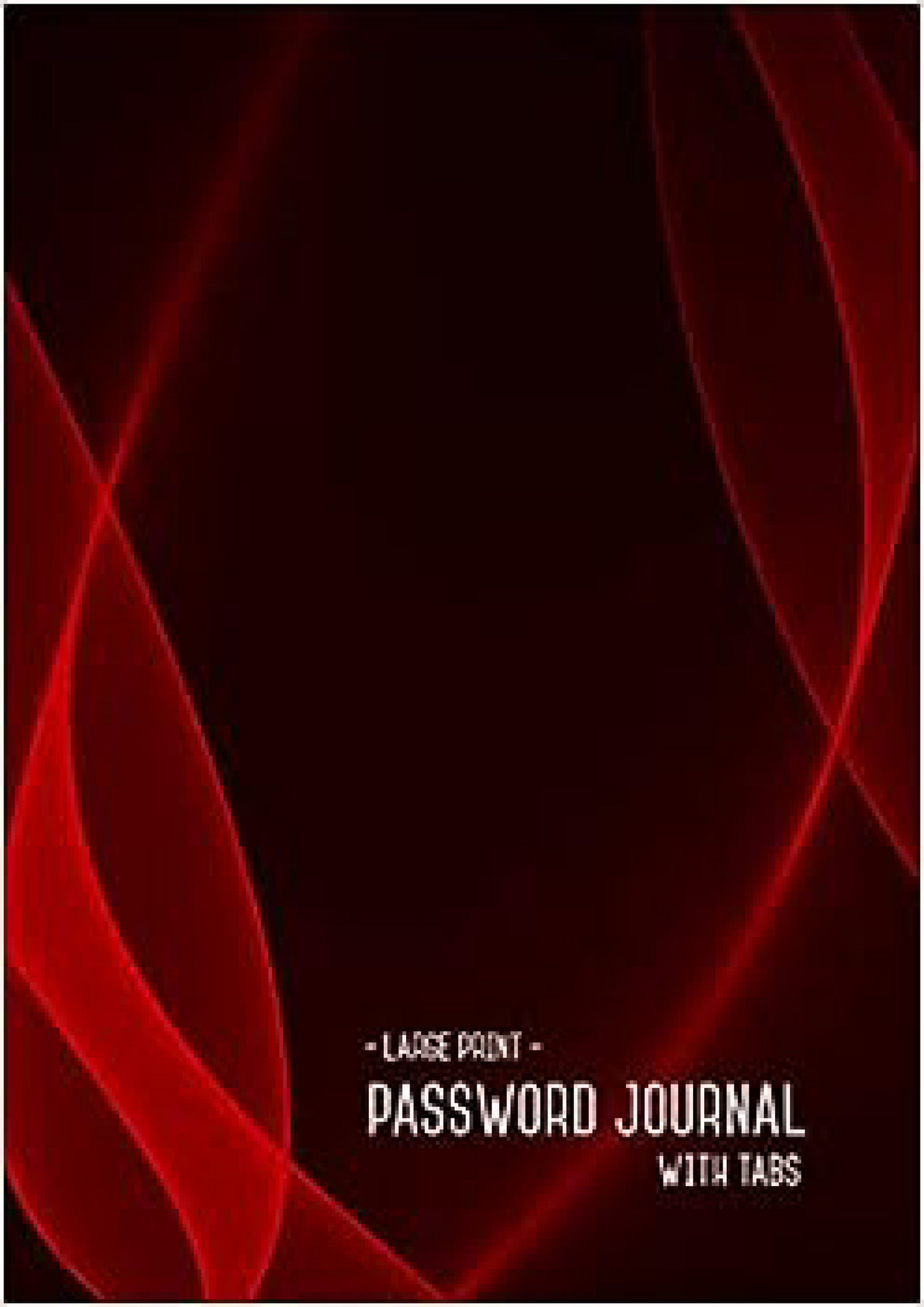 Fernando - EBOOK Password Journal Large Print with Tabs 5x7 Internet ...