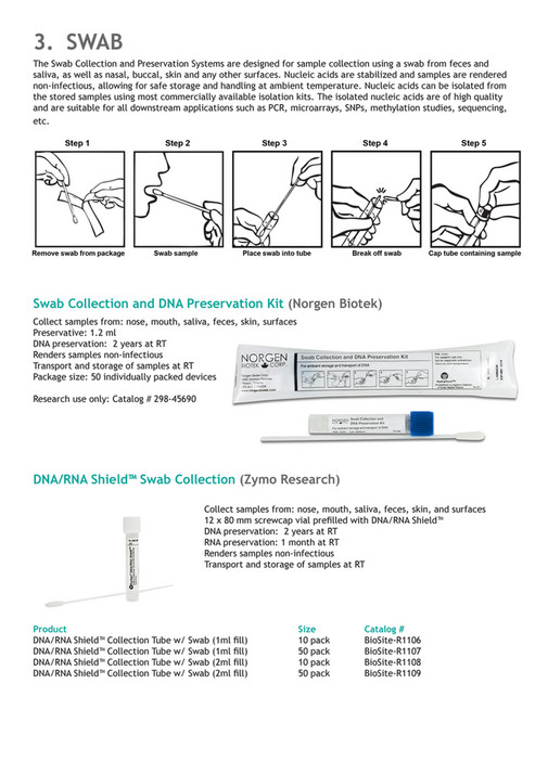 My publications - BioSite Sample Collection & Preservation - Page 6-7 ...