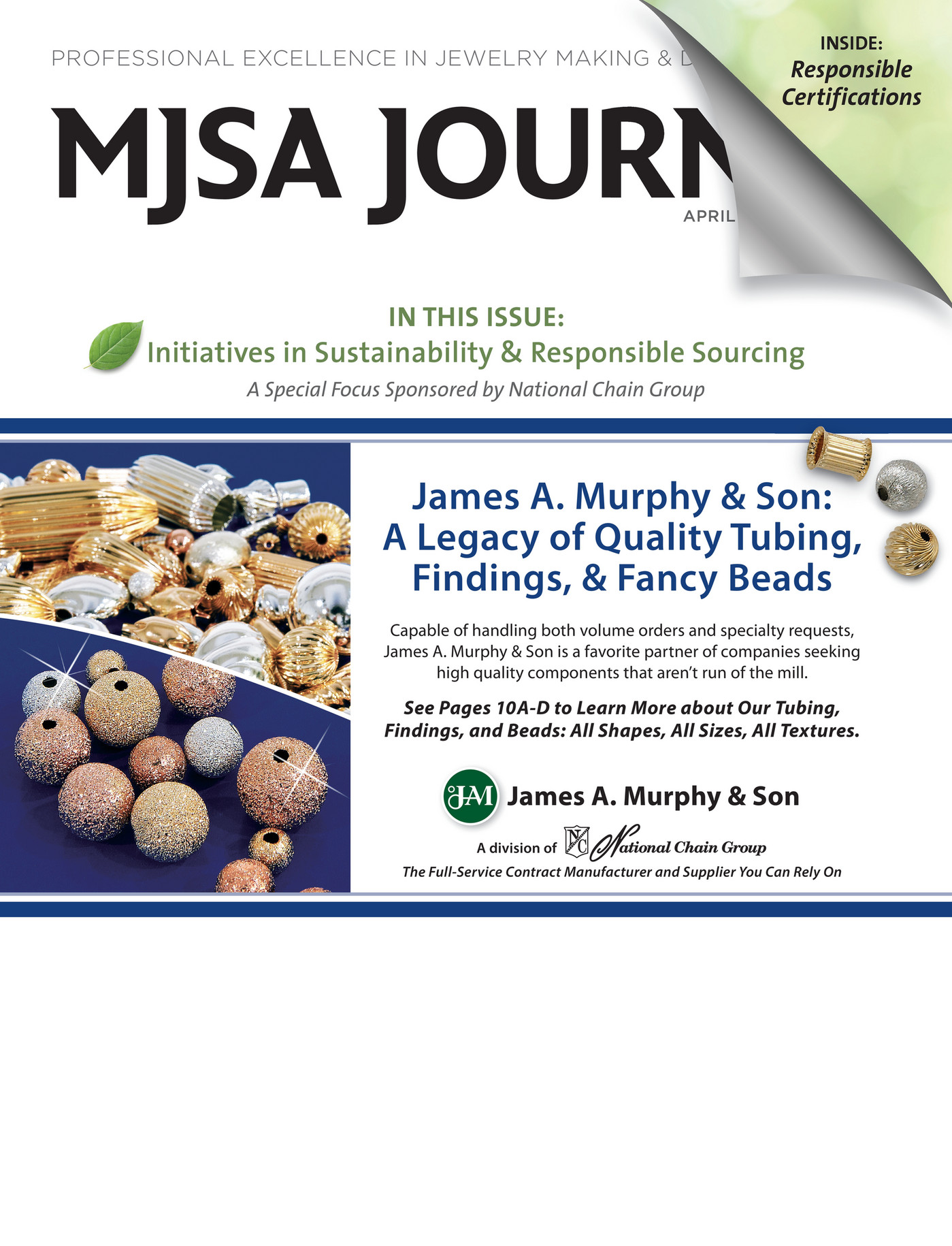 MJSA - MJSA Journal_April_2022-Issue - Page 2-3 - Created with Publitas.com