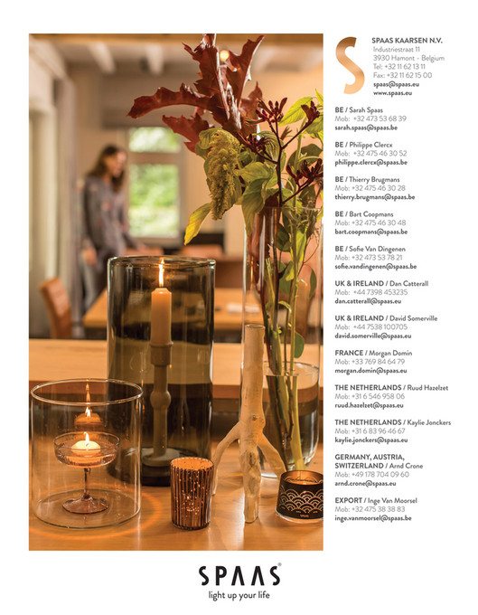 Spaas Kaarsen - Spaas Kaarsen | Professional Collection 2023 - Page 40 - Created with Publitas.com