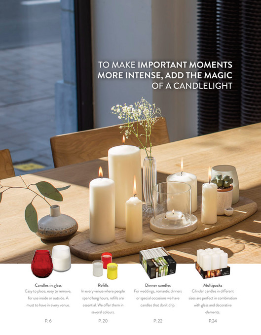 Spaas Kaarsen - Spaas Kaarsen | Professional Collection 2023 - Page 4-5 - Created with Publitas.com
