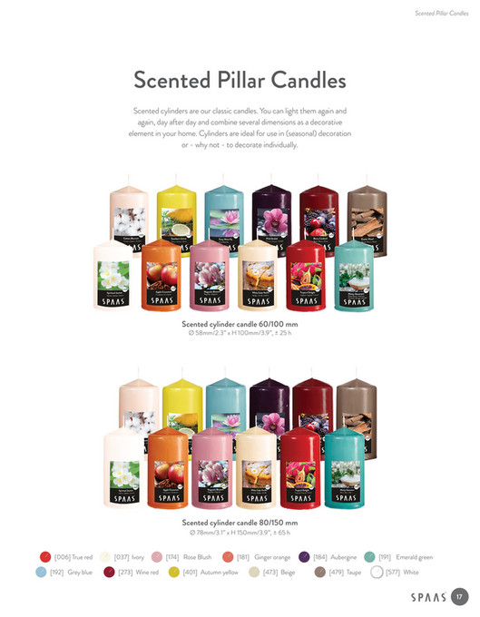 Spaas Kaarsen - Spaas Kaarsen | Standard Collection 2023 - Page 16-17 - Created with Publitas.com