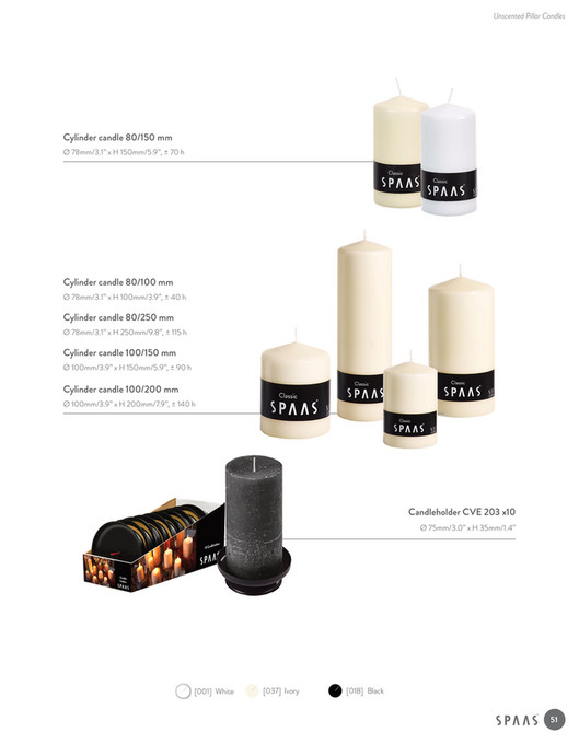 Spaas Kaarsen - Spaas Kaarsen | Standard Collection 2023 - Page 50-51 - Created with Publitas.com