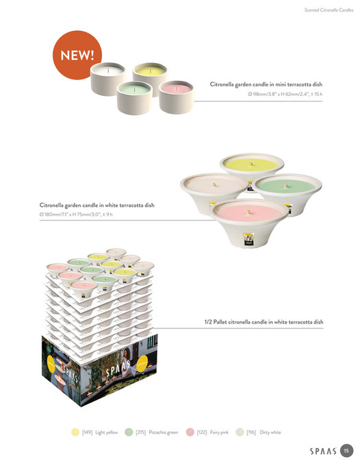 Spaas Kaarsen - Spaas Kaarsen | Spring/Summer Collection 2024 - Page 14-15 - Created with ...