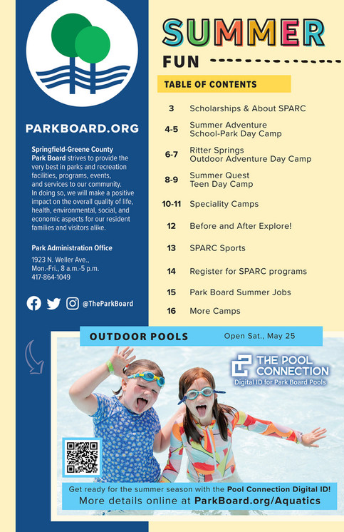 SPARC Summer Camps Guide 2024 - Page 2-3 - Created with Publitas.com