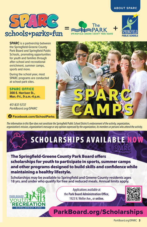 SPARC Summer Camps Guide 2024 - Page 2-3 - Created with Publitas.com
