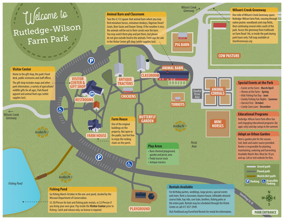 Rutledge-Wilson Farm Park Map Brochure - Page 2 - Created with Publitas.com