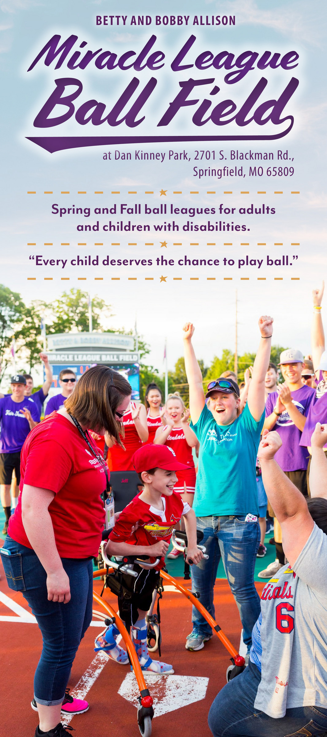 My publications - Miracle League Rack Card - Page 1 - Created with ...