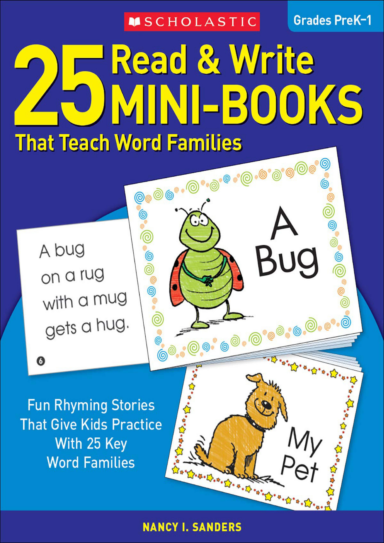 Jenkins BOOK - 25 Read Write Mini Books That Teach Word Families Fun ...