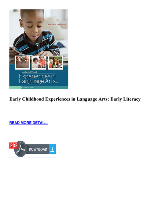Jenkins BOOK - Early Childhood Experiences in Language Arts Early ...