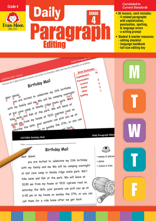 Jenkins BOOK - Evan Moor Daily Paragraph Editing Grade 4 - Page 1 ...