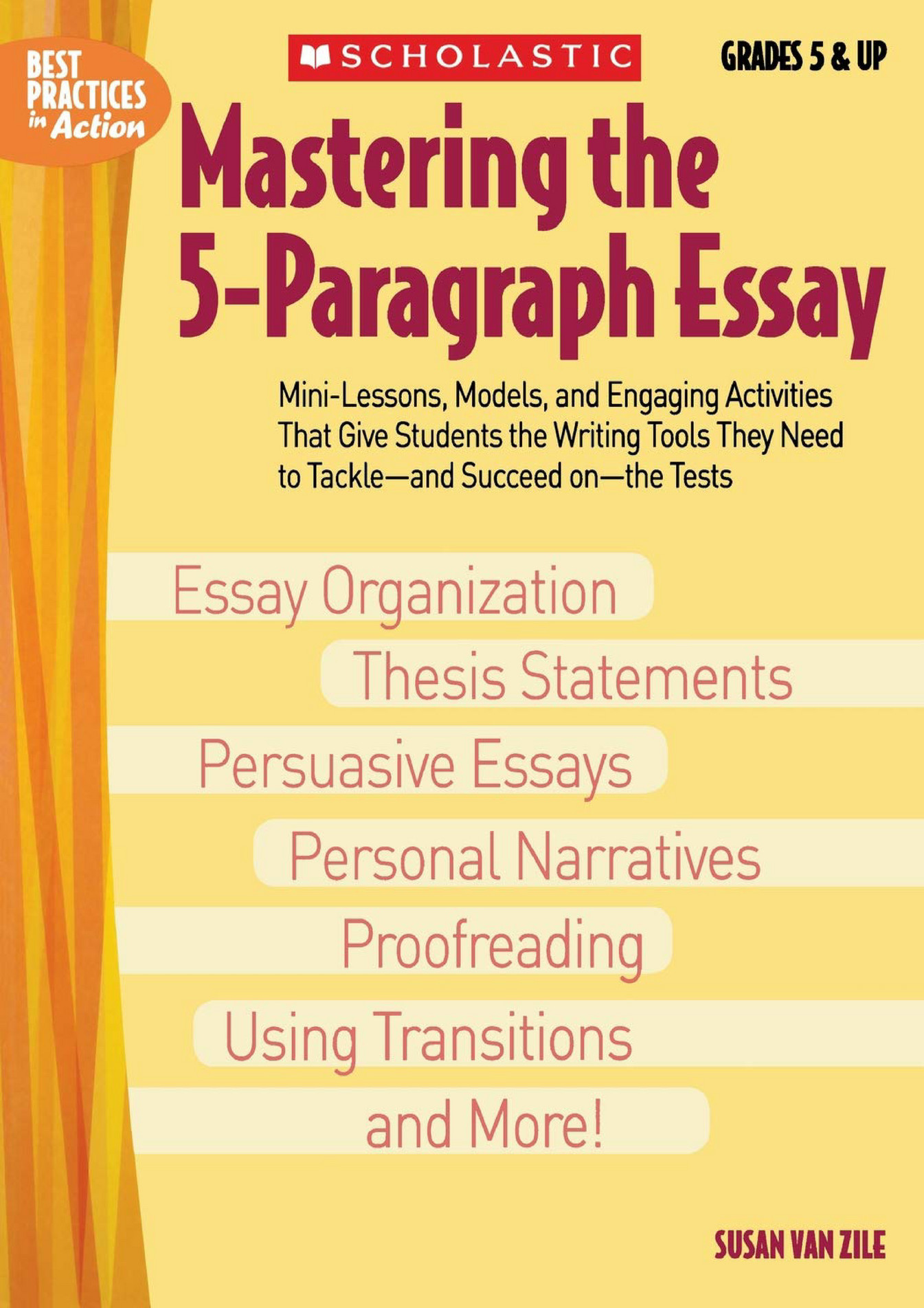 Jenkins BOOK - Mastering The 5 paragraph Essay Mini Lessons Models and ...