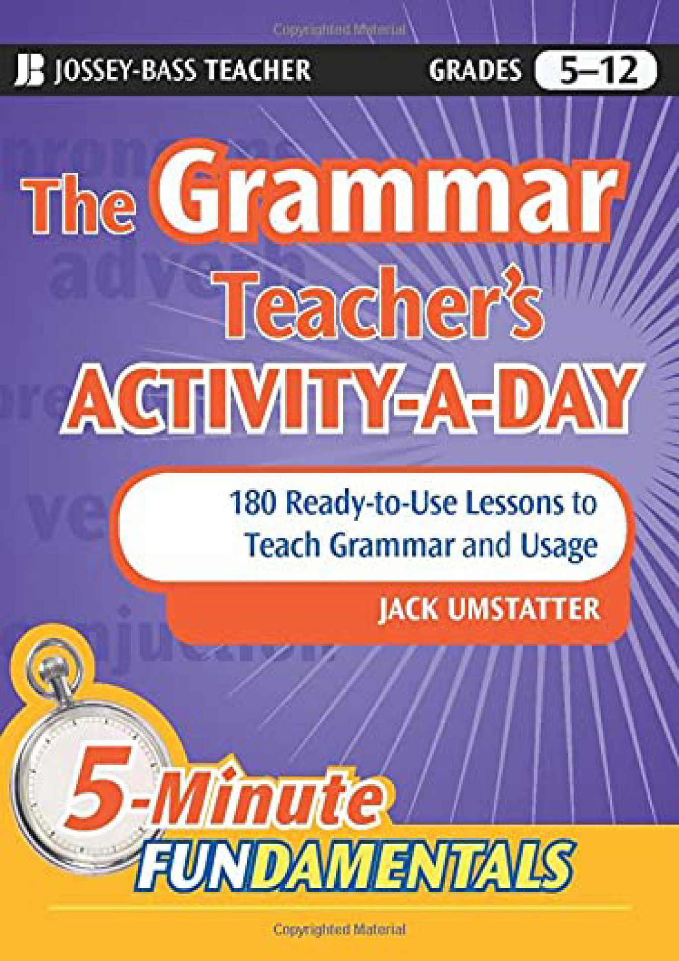 Jenkins BOOK - The Grammar Teacher s Activity a Day 180 Ready to Use ...
