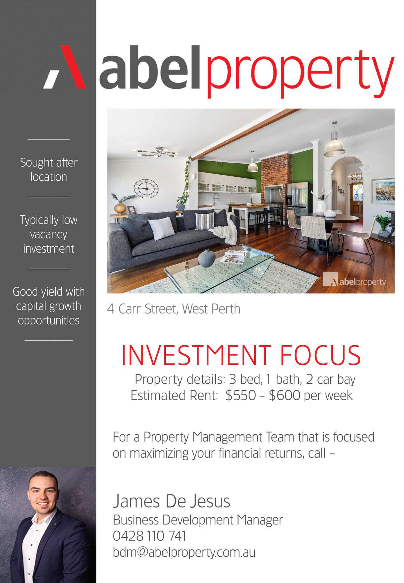 Abel Property - Investment Flyer - 4 Carr St, west perth - Page 1 ...