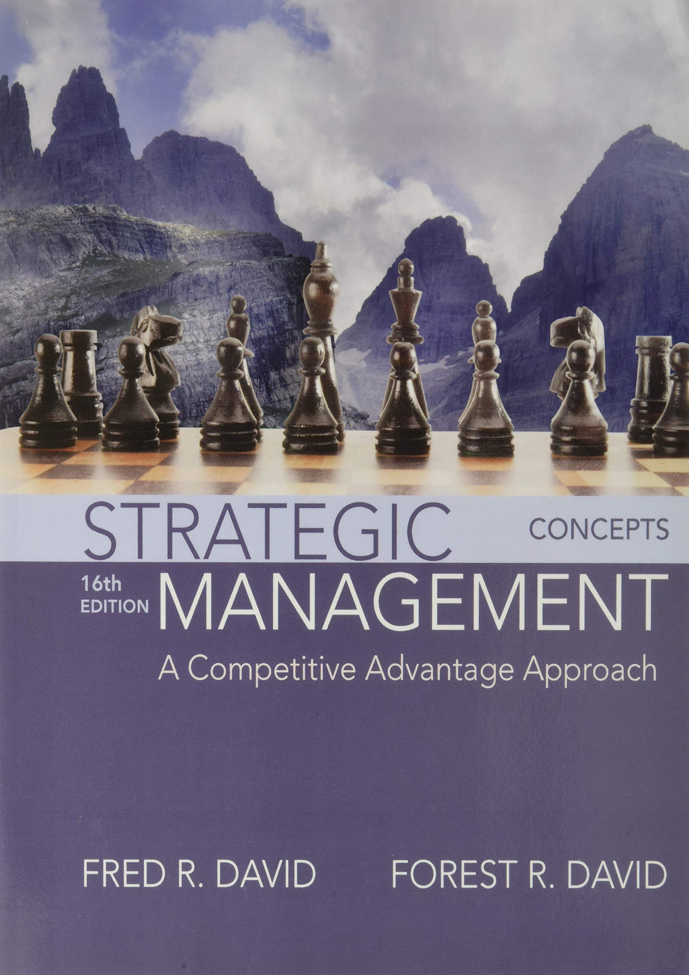 Joey - Strategic Management A Competitive Advantage Approach Concepts ...