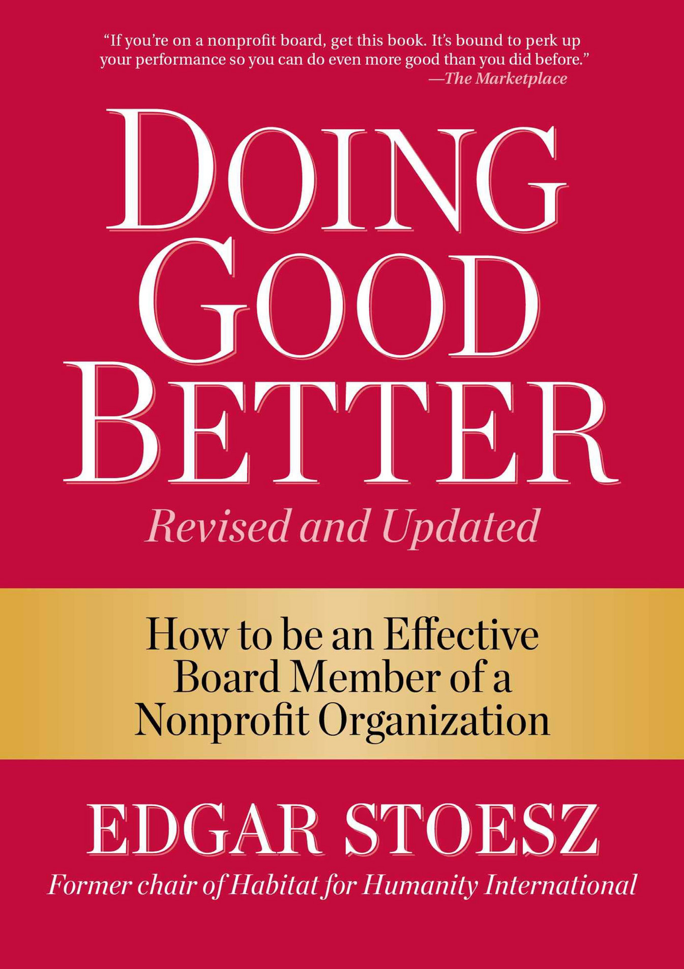 Milton - Doing Good Better How to be an Effective Board Member of a ...
