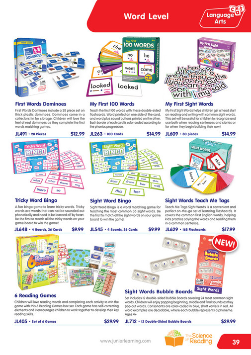 My publications - Junior Learning USA - Catalog 2024 - Page 40-41