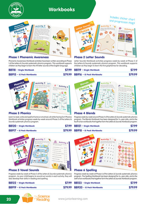 My publications - Junior Learning USA - Catalog 2024 - Page 22-23