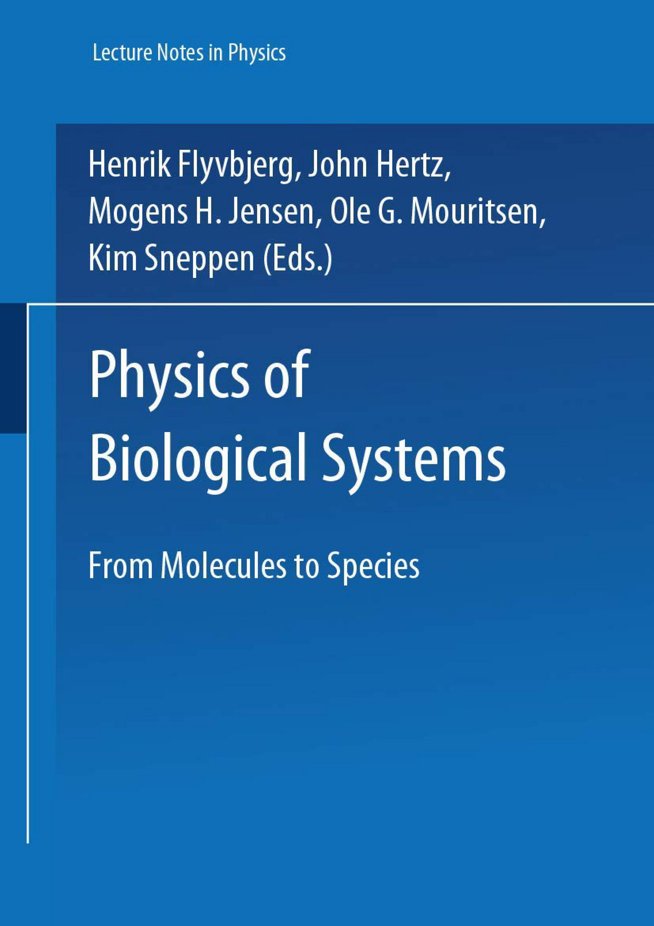 eBOOK - DOWNLOAD Physics of Biological Systems From Molecules to ...