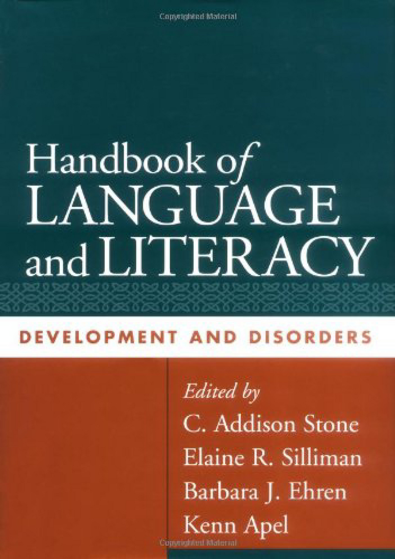 eBOOK - EBOOK Handbook of Language and Literacy First Edition ...