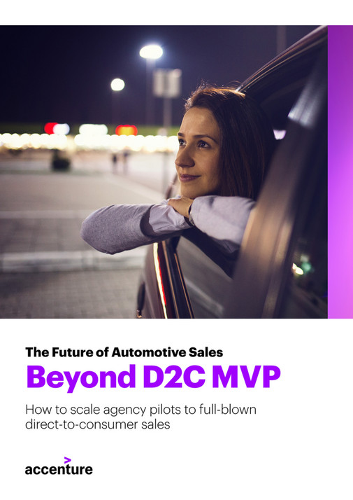 Accenture - The Future of Automotive Sales: Beyond D2C MVP - Page 1