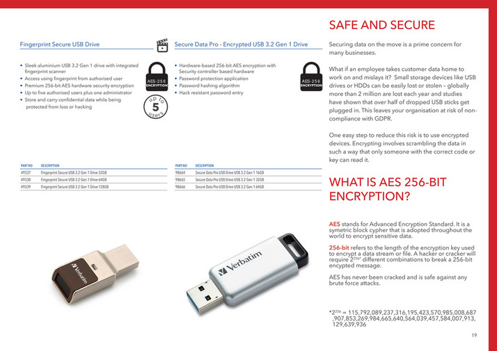 Vismart Sdn Bhd - Verbatim Products 2021-22 - Page 18-19 - Created with ...