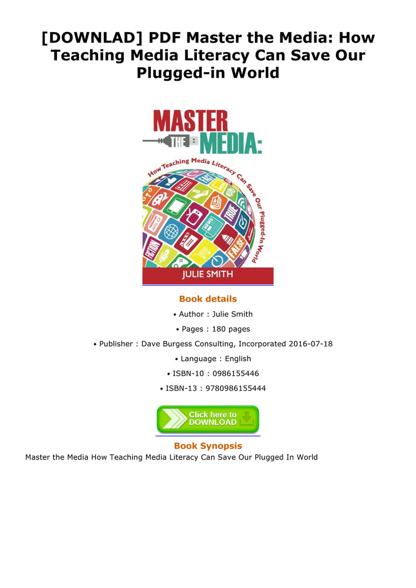 English for Media Literacy