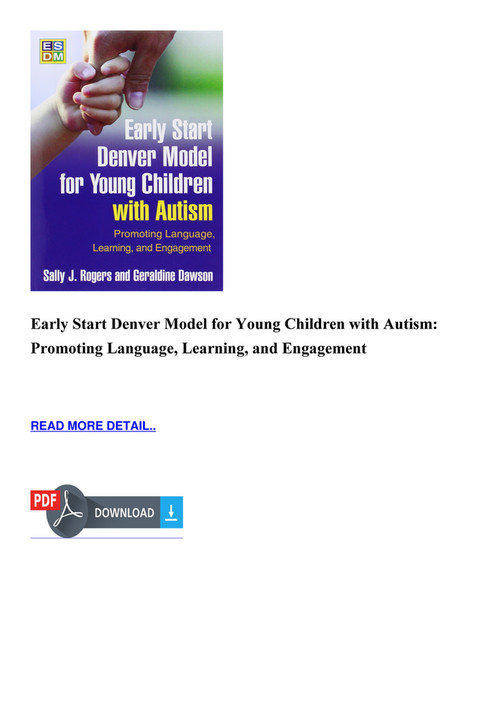 Carrol - EBOOK Early Start Denver Model for Young Children with Autism ...