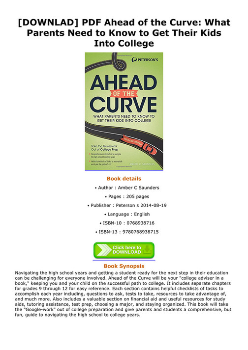 Nesbit - DOWNLAD PDF Ahead of the Curve What Parents Need to Know to ...
