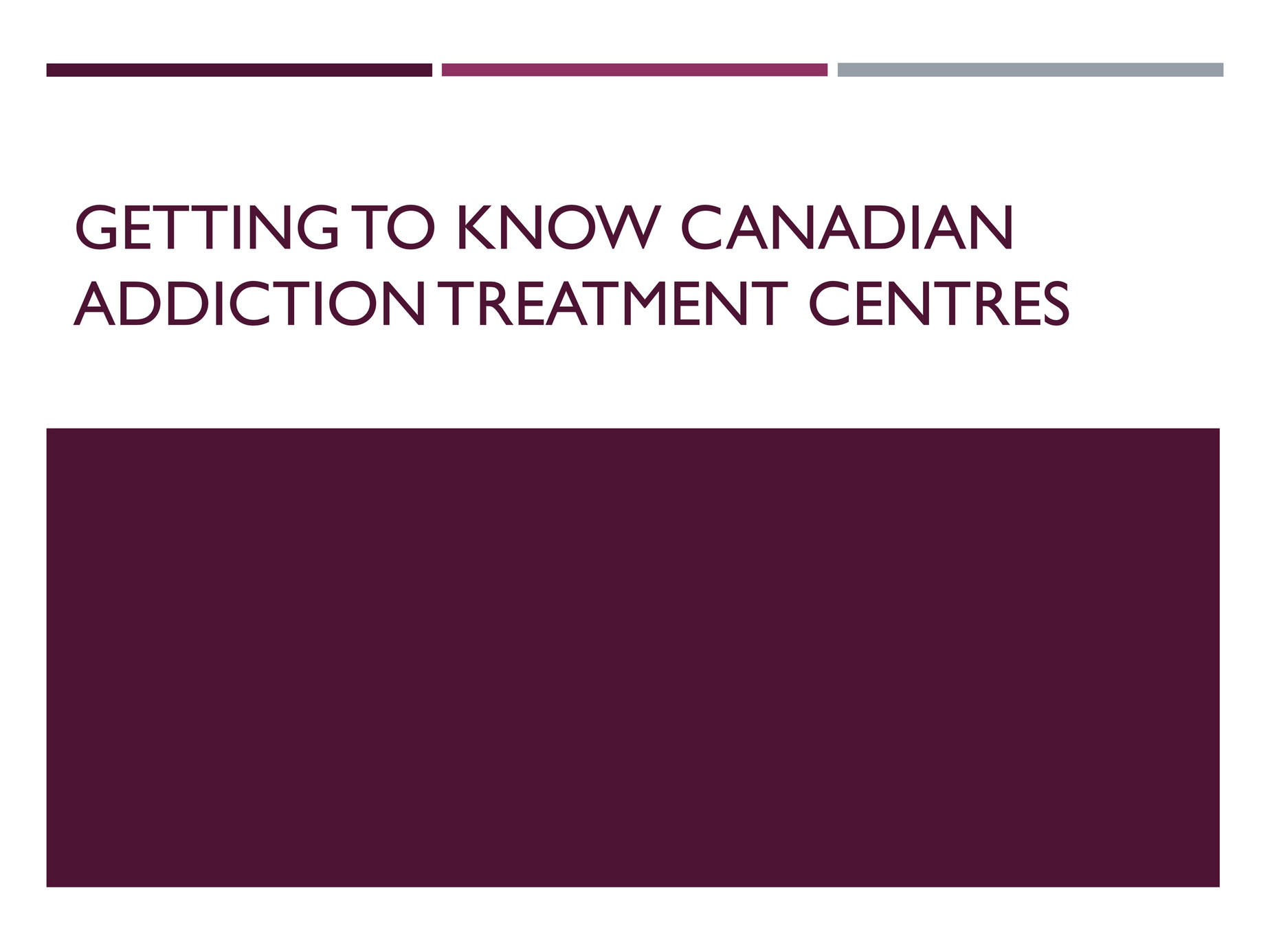Addiction Rehab Thousand Islands - Getting To Know Canadian Addiction ...