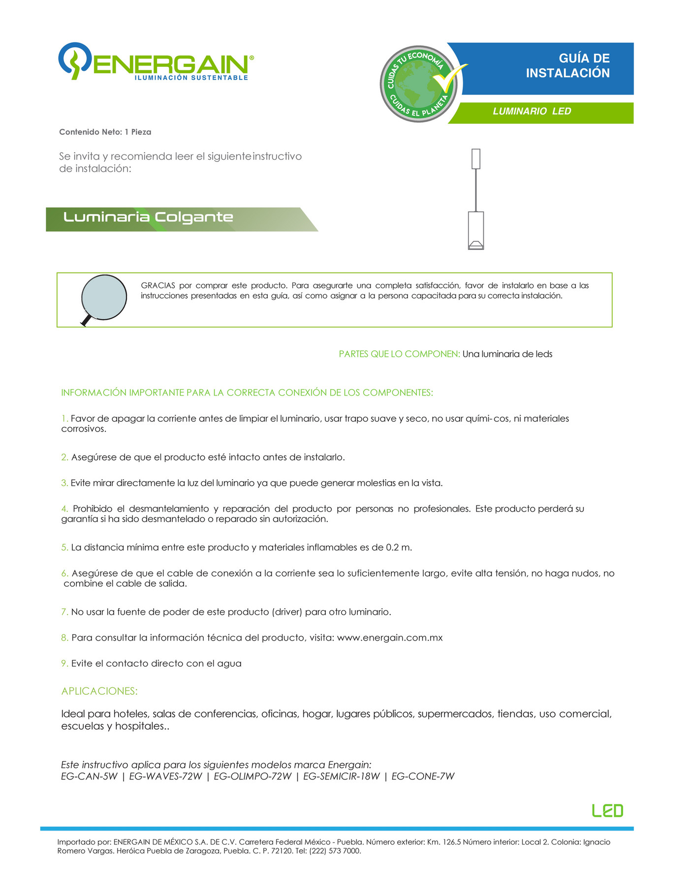 energain - INSTALLATION_EG-CAN-5W_compressed - Página 1 - Created with Publitas.com