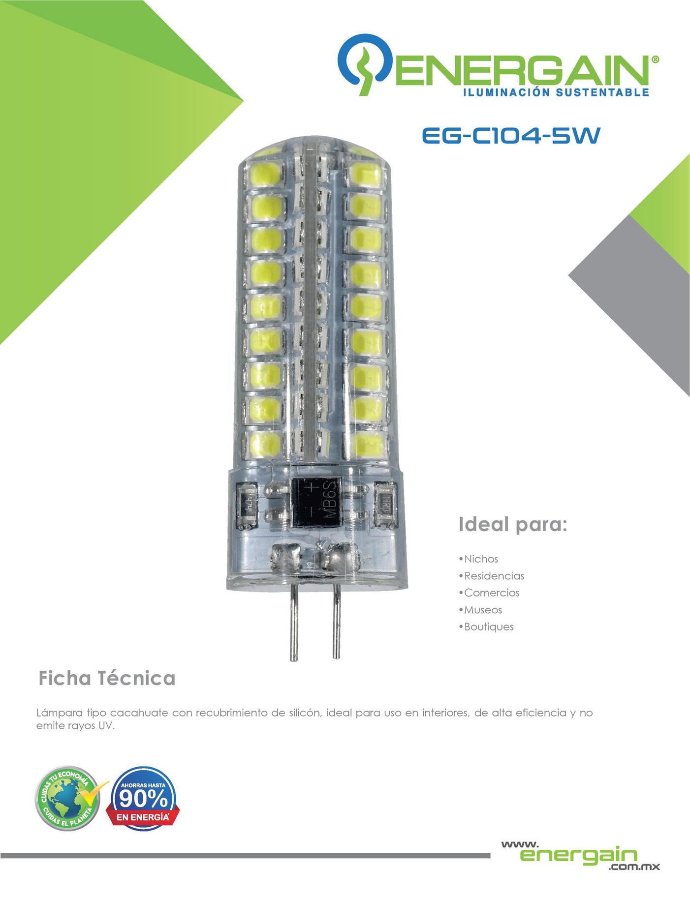 energain - FT-EG-C104-5W_repaired - Página 1 - Created with Publitas.com