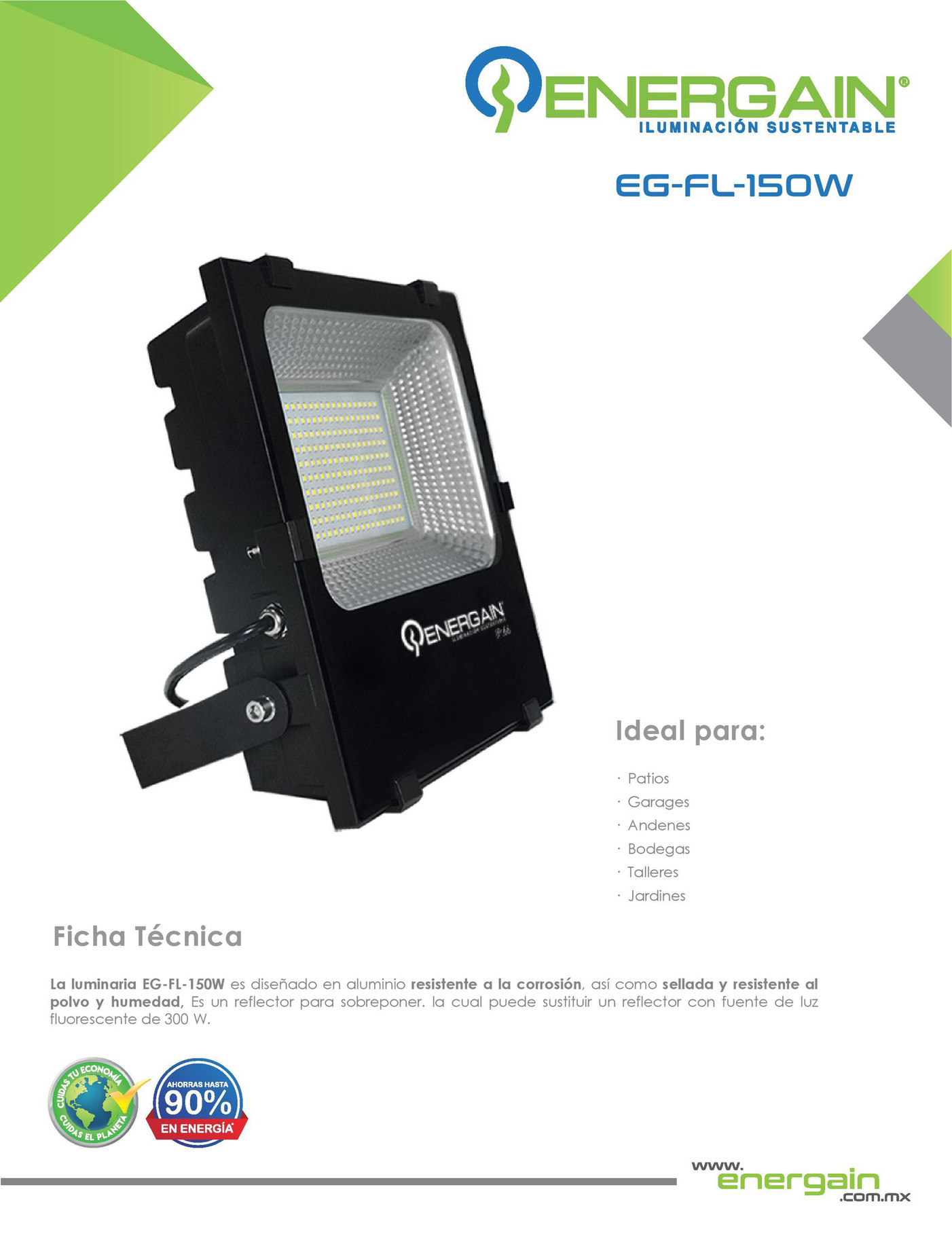 energain - FT-EG-FL-150W_ - Página 1 - Created with Publitas.com