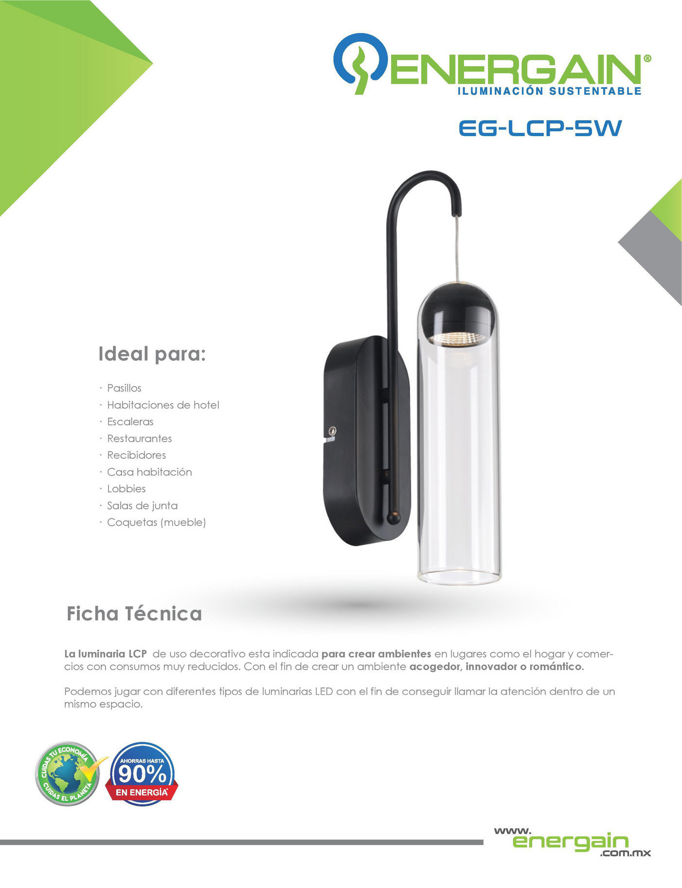 energain - FT-EG-LCP-5W_ - Página 1 - Created with Publitas.com