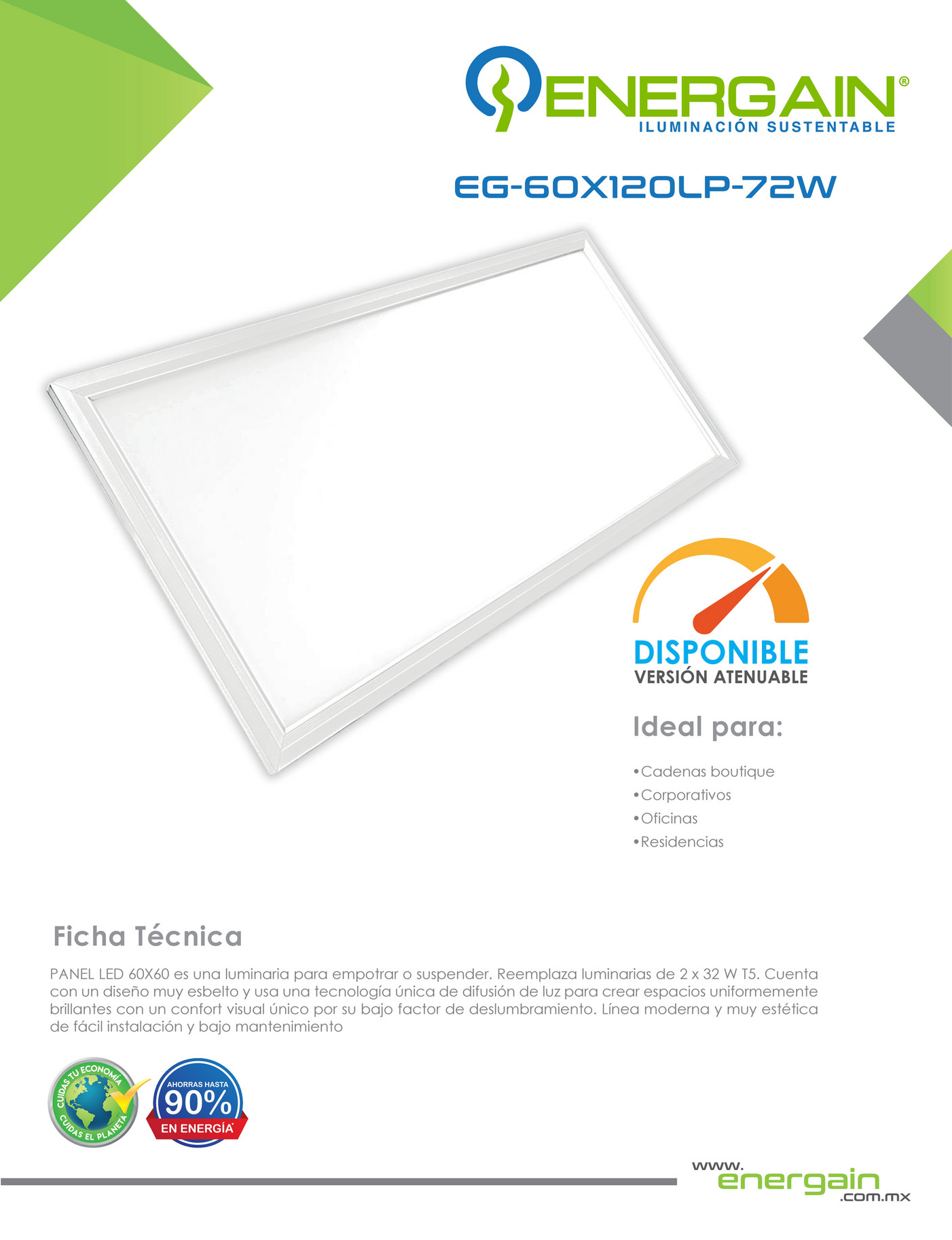 energain - FT-EG-60x120LP-72W_ - Página 1 - Created with Publitas.com