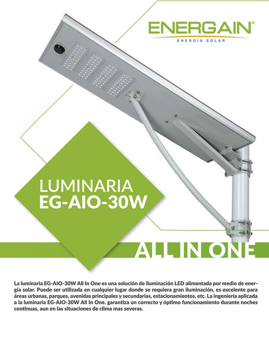 energain - FT-LUMINARIA EG-AIO-30W_ - Página 1 - Creado con Publitas.com