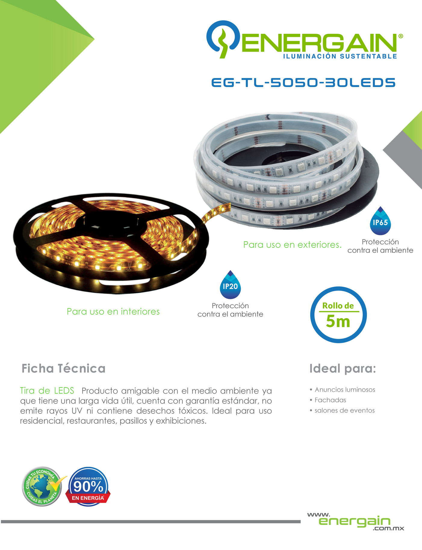 energain - FT-EG-TL-5050-30LEDS-_ - Página 1 - Created with Publitas.com