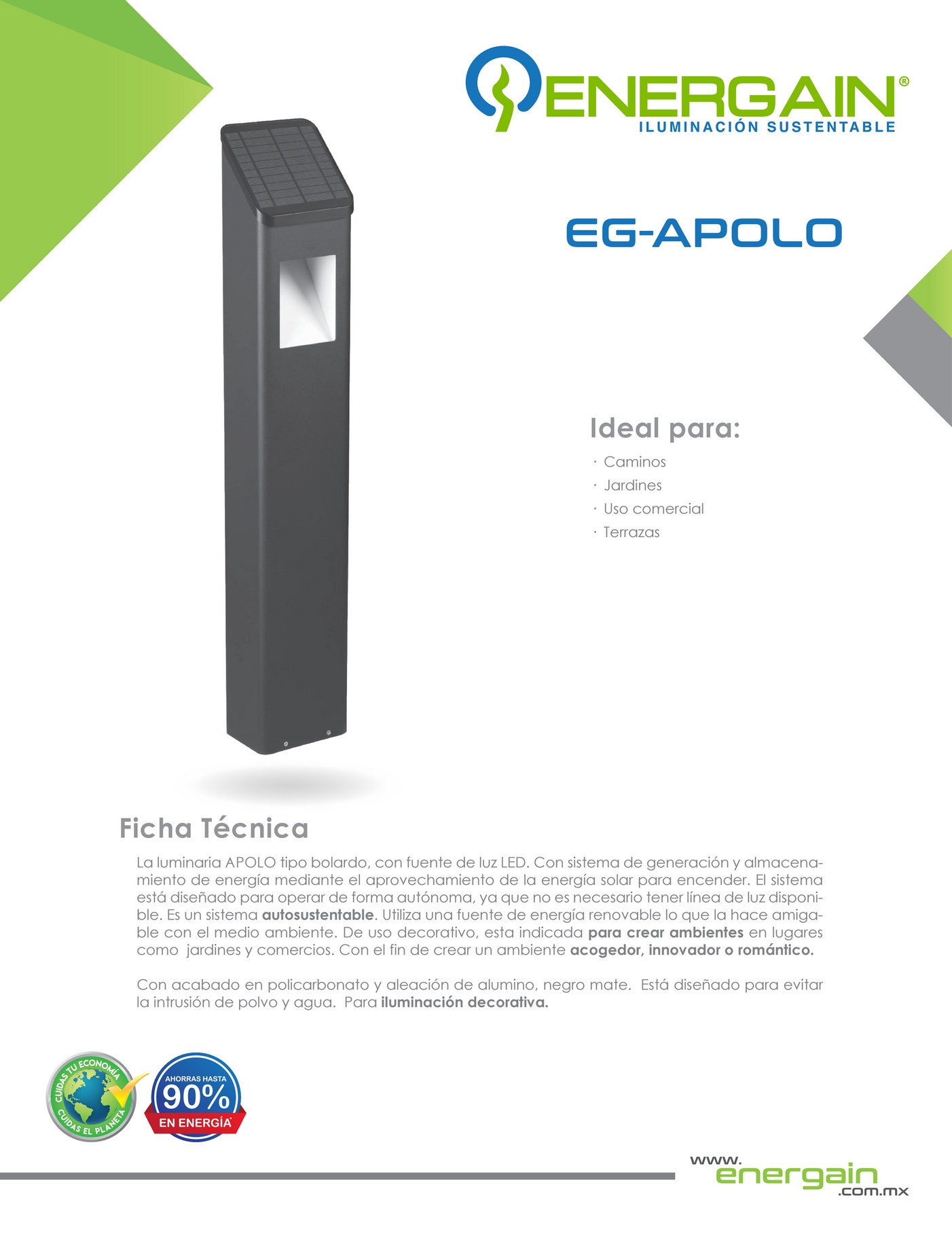 energain - FT-EG-APOLO_ - Página 1 - Created with Publitas.com