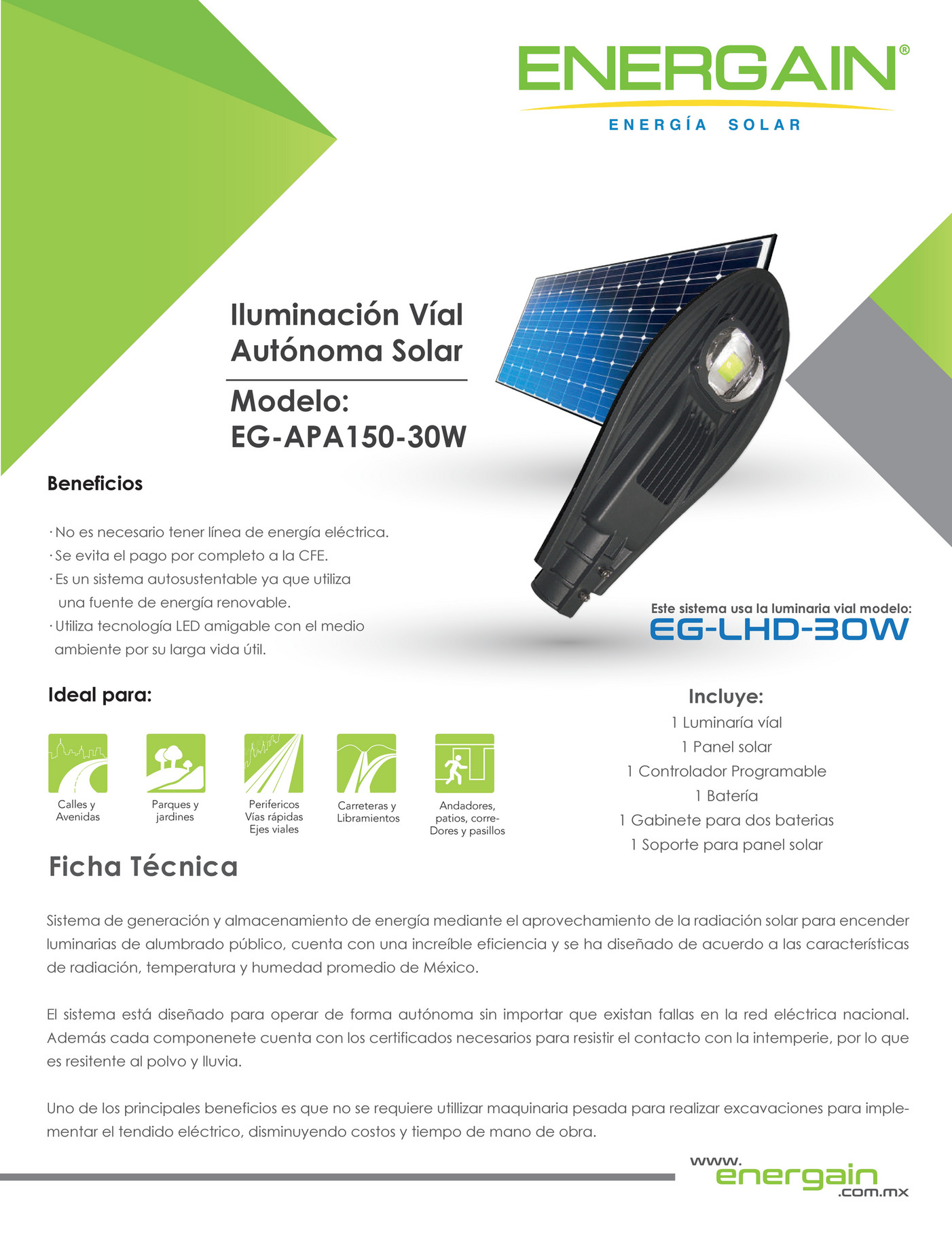 energain - FT-EG-APA150-30W - Página 1 - Created with Publitas.com