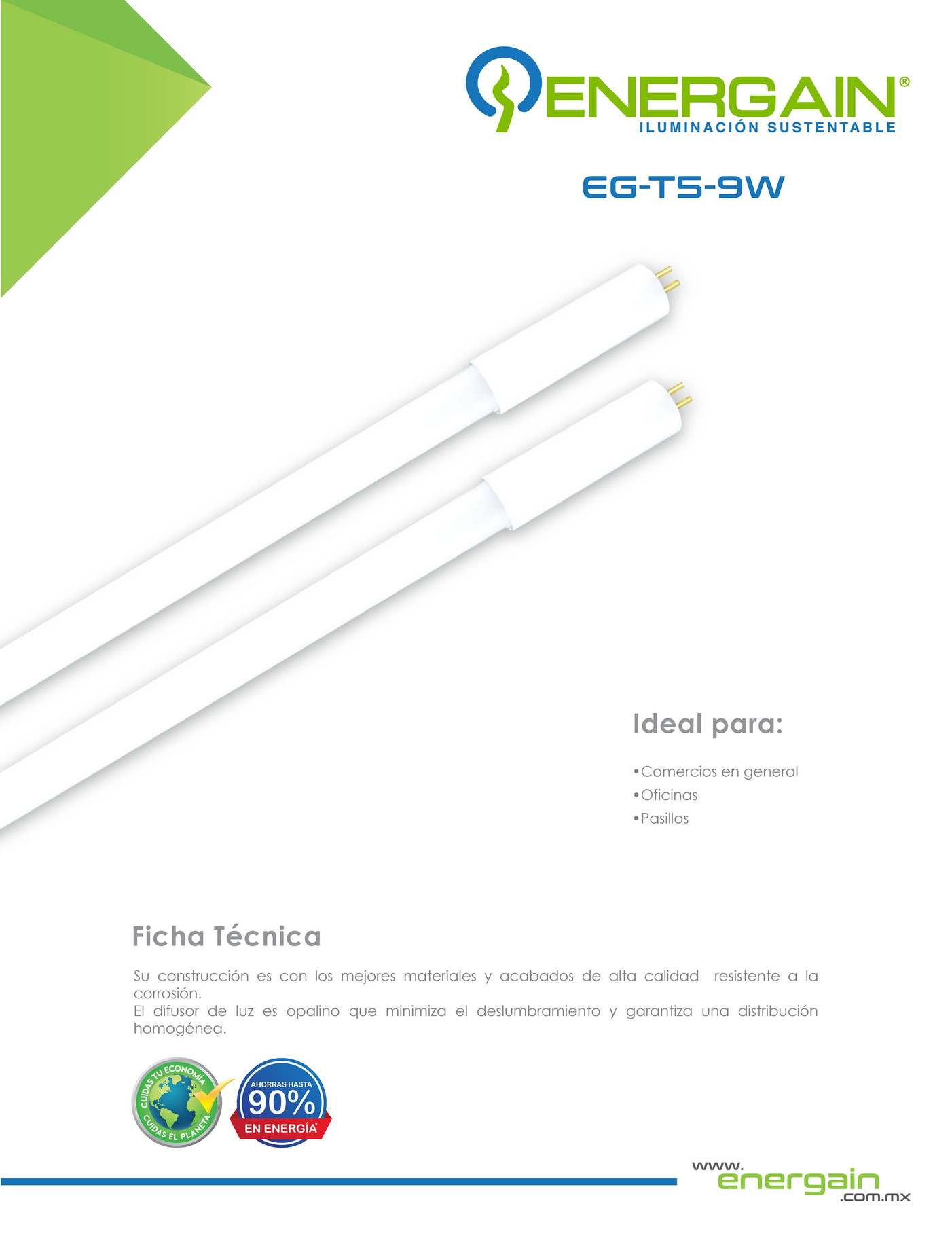 energain - FT-EG-T5-9W_ - Página 1 - Created with Publitas.com