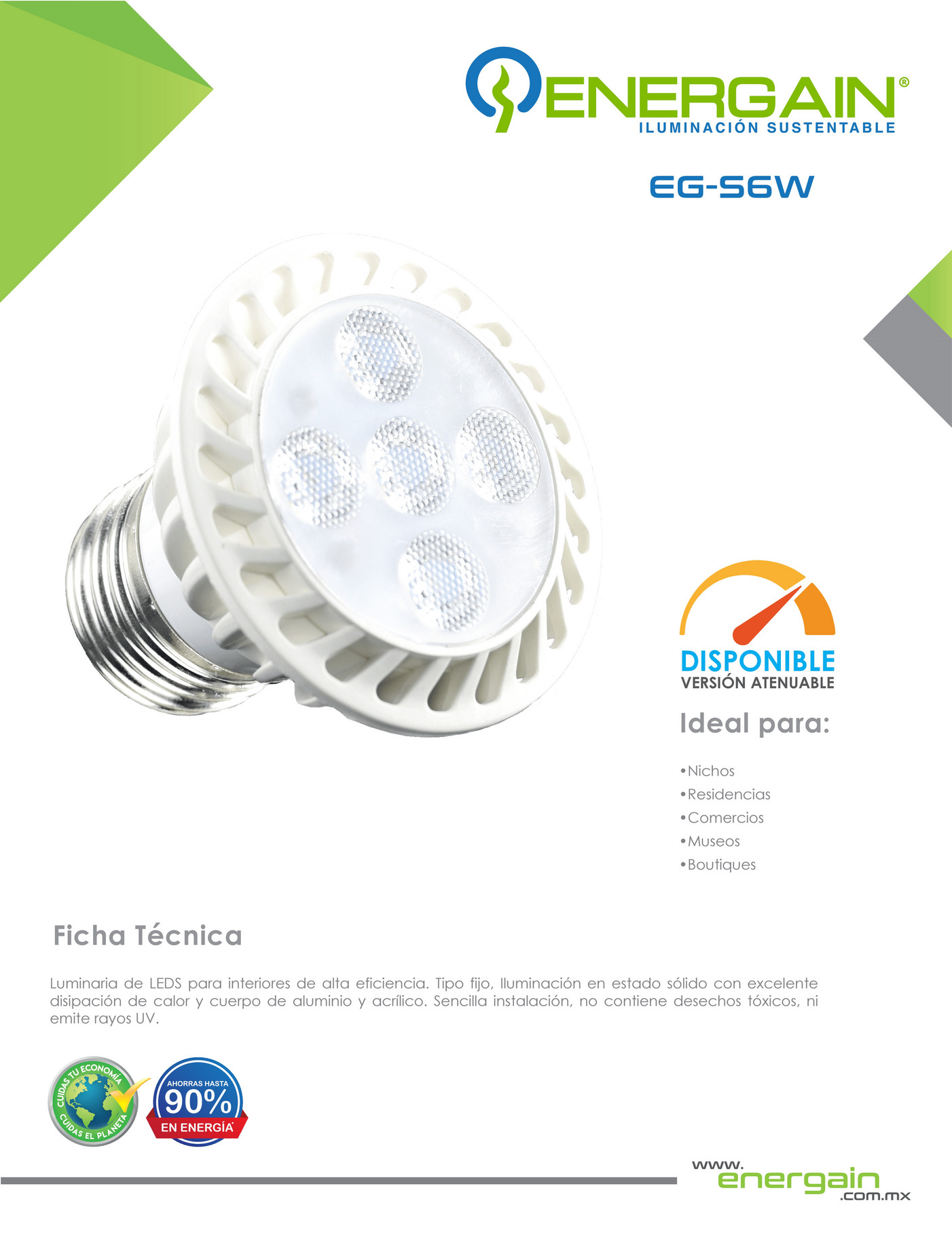 energain - FT-EG-S6W_ - Página 1 - Created with Publitas.com