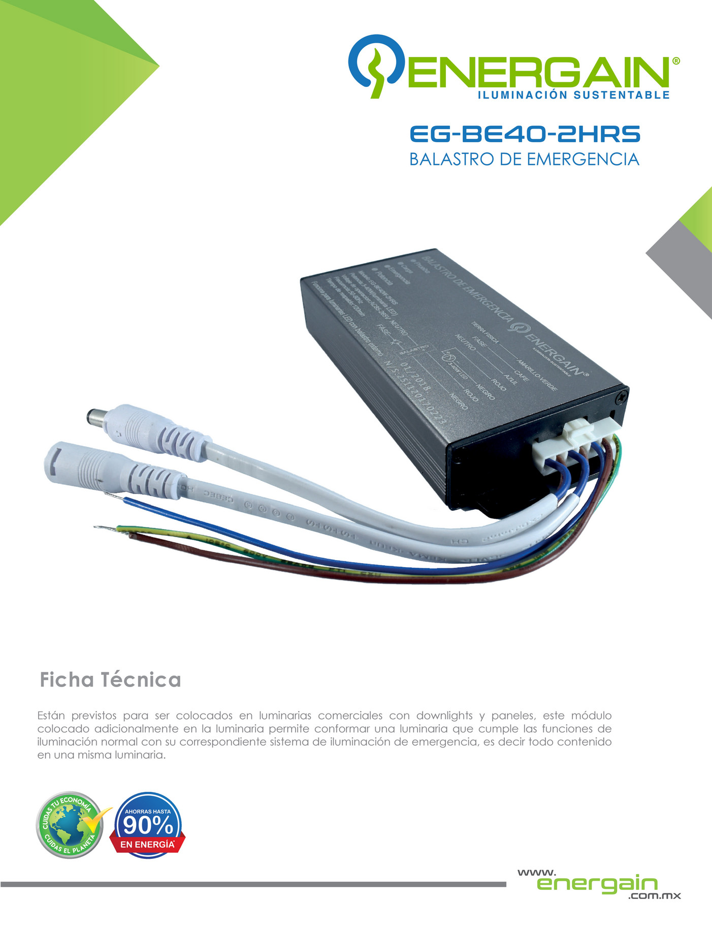 energain - FT-EG-BE40-2HRS_compressed - Página 1 - Created with Publitas.com