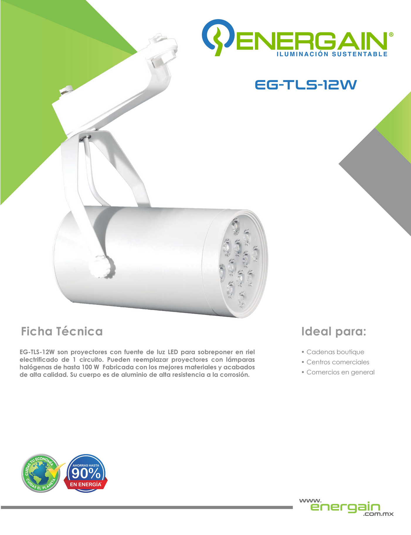 energain - FT-EG-TLS-12W - Página 1 - Created with Publitas.com