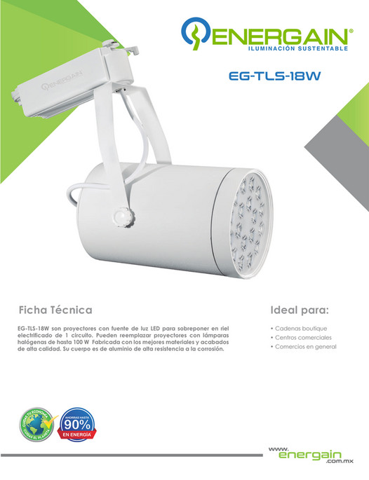 energain - FT-EG-TLS-18W - Página 1 - Created with Publitas.com