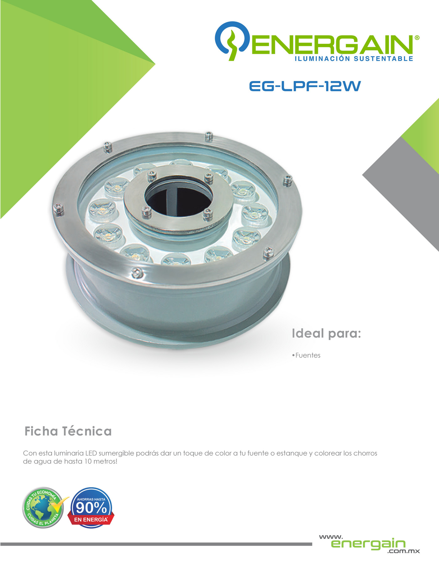 energain - FT-EG-LPF-12W - Página 1 - Created with Publitas.com